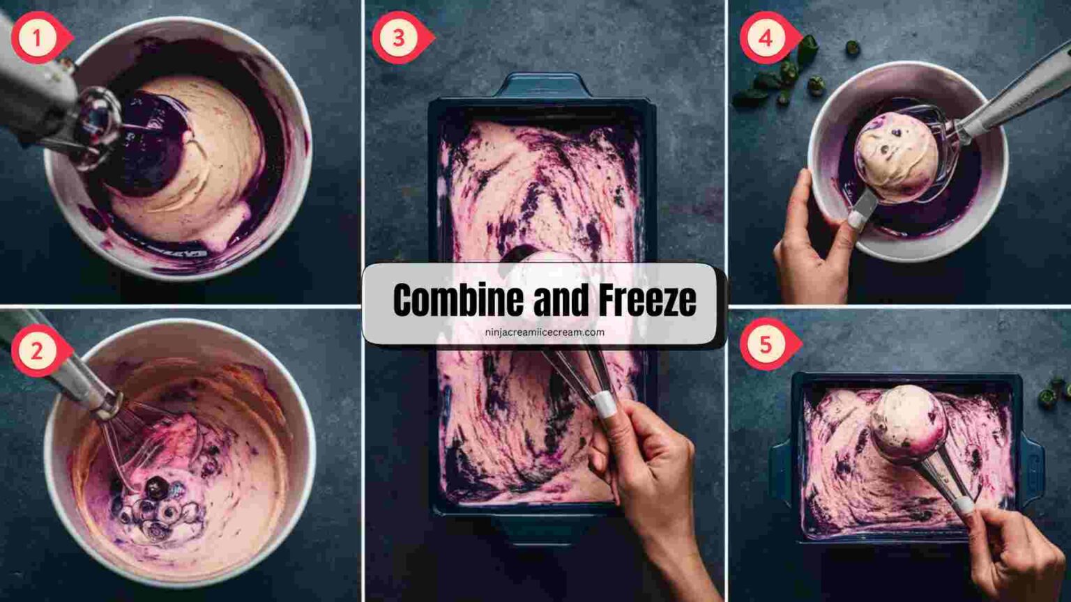 Homemade Ninja Creami Blueberry Ice Cream Recipe (Tasty) - Ninja Creami ...