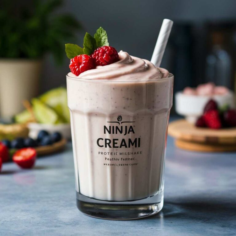 Ninja Creami Protein Milkshake Recipe (High Protein) - Ninja Creami Ice ...