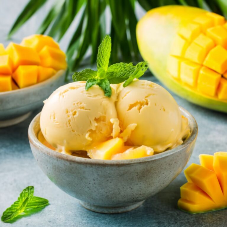 Delicious Mango Ice Cream Recipe - Ninja Creami Ice Cream Recipes ...