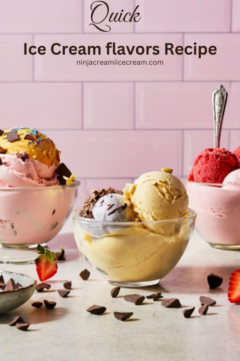 Quick Ice Cream flavors Recipe - Ninja Creami Ice Cream Recipes ...