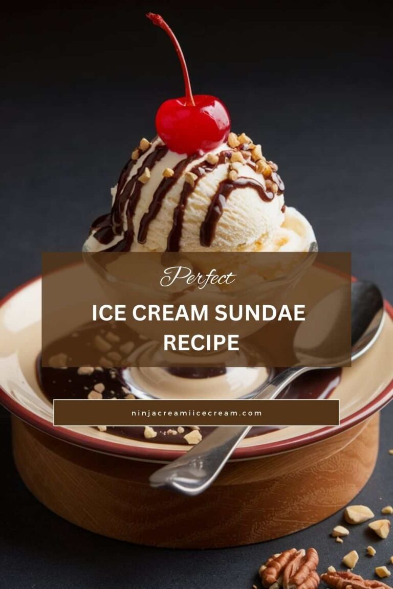 Perfect Ice Cream Sundae Recipe - Ninja Creami Ice Cream Recipes ...