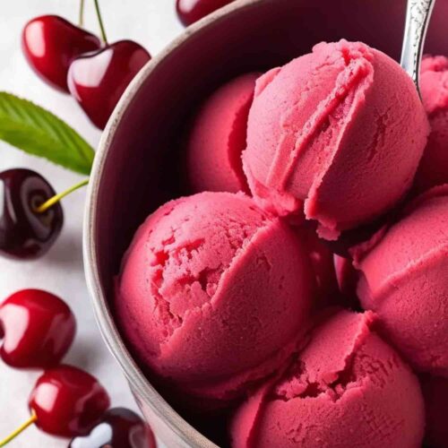 Perfect Cherry Sorbet Recipe - Ninja Creami Ice Cream Recipes [Healthy ...