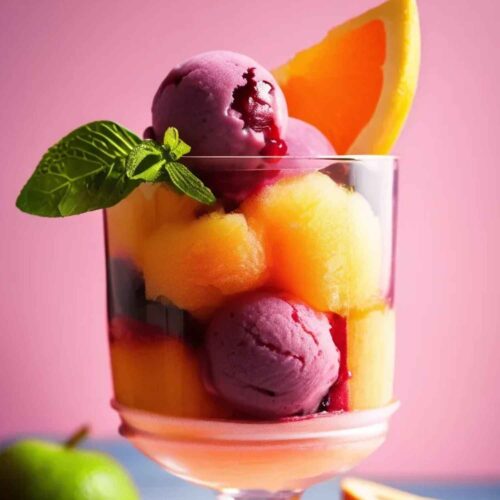 Easy Fruit Sorbet Recipe - Ninja Creami Ice Cream Recipes [Healthy ...