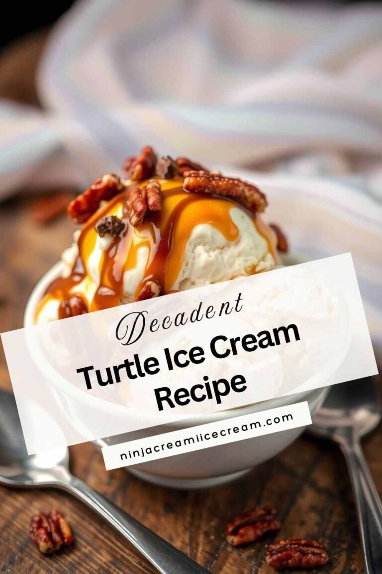 Decadent Turtle Ice Cream Recipe - Ninja Creami Ice Cream Recipes ...