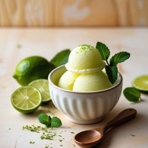 Homemade Lime Sorbet Recipe - Ninja Creami Ice Cream Recipes [Healthy ...