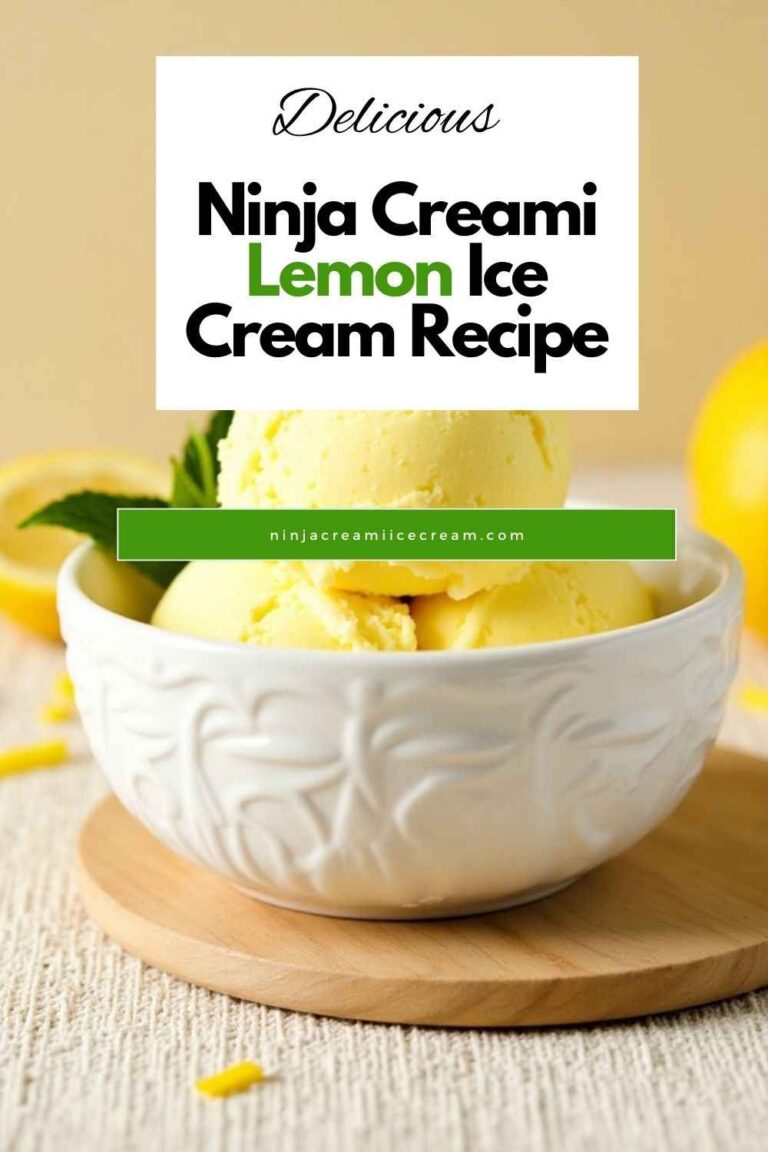 Delicious Ninja Creami Lemon Ice Cream Recipe - Ninja Creami Ice Cream ...