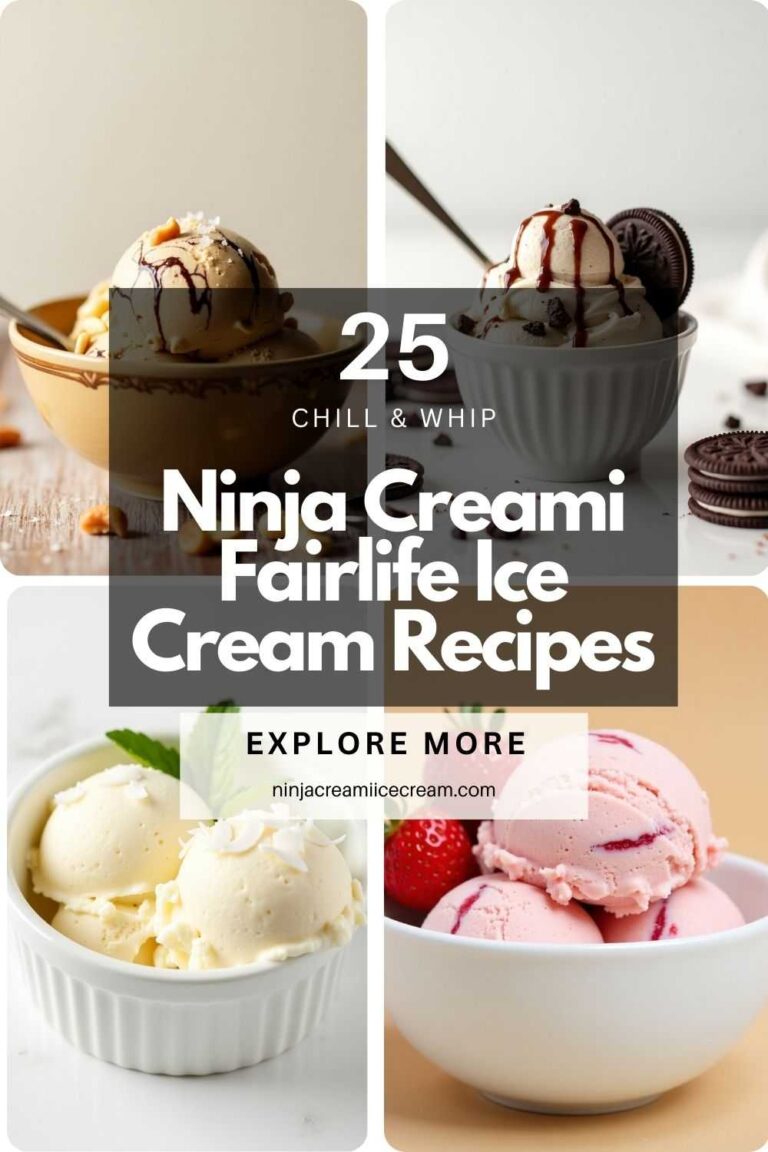 Chill & Whip Ninja Creami Fairlife Ice Cream Recipes - Ninja Creami Ice ...